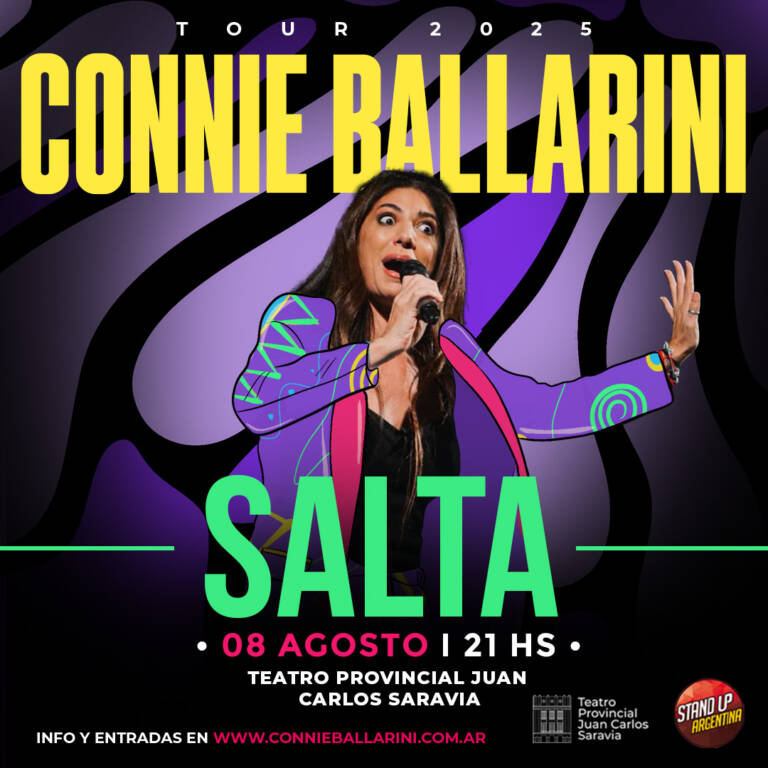 CONNIE BALLARINI - Teatro Provincial - Salta